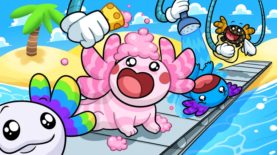 Axolotl Cleaning Tycoon Codes (January 2026) - RoCodes