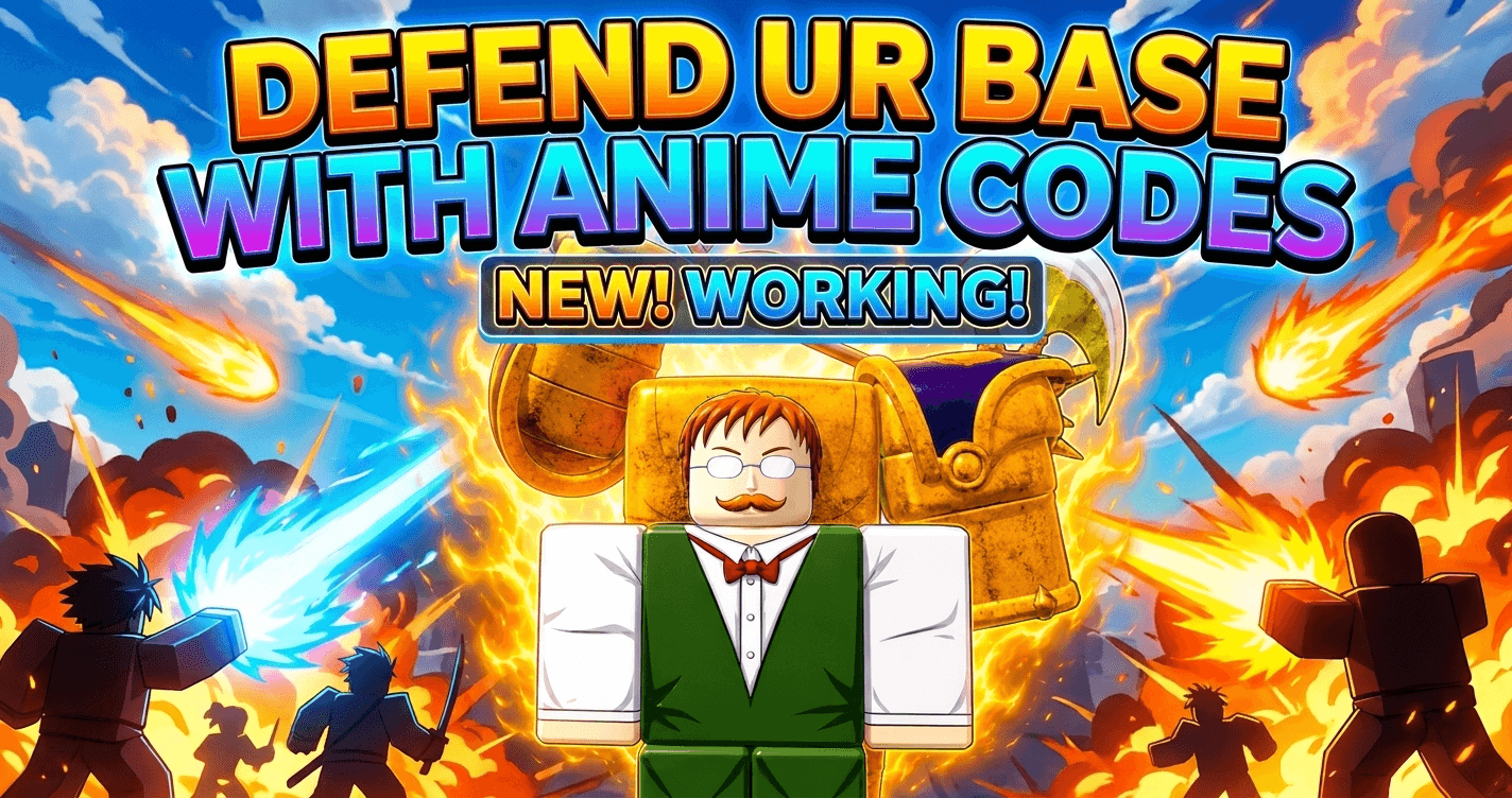 Defend ur base with anime Codes (June 2026) - RoCodes
