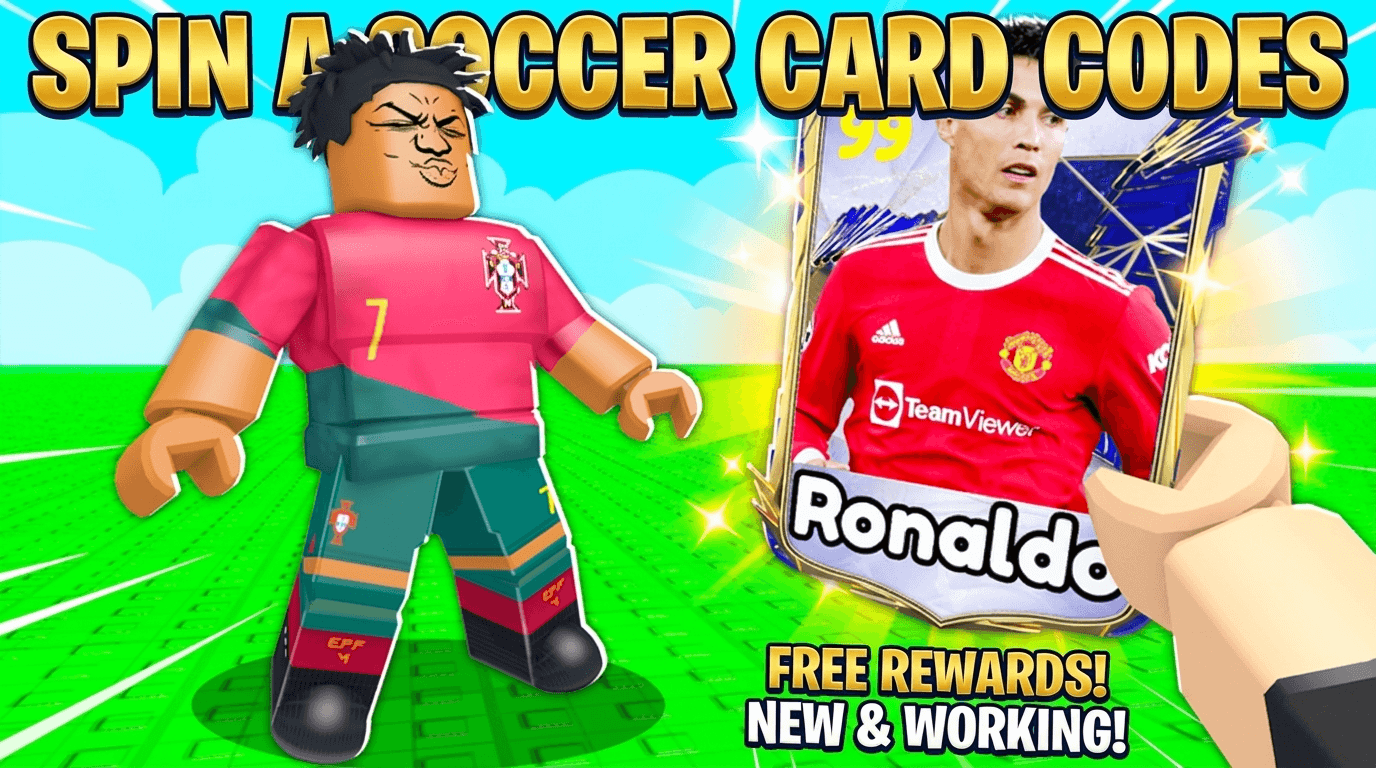 Spin a Soccer Card Codes (July 2026) - RoCodes