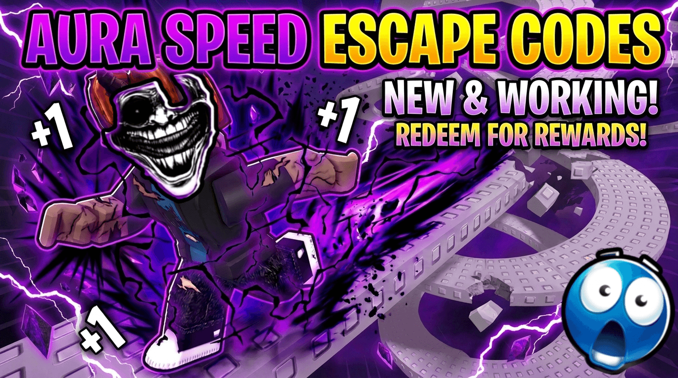+1 Aura Speed Escape Codes (June 2026) - RoCodes