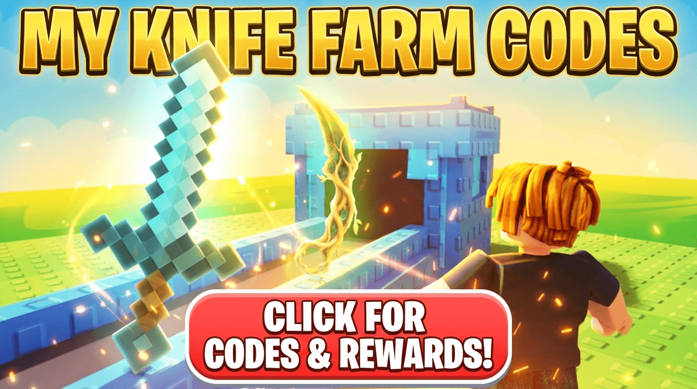 My Knife Farm Codes | 7 Active Codes for June 2026 - RoCodes
