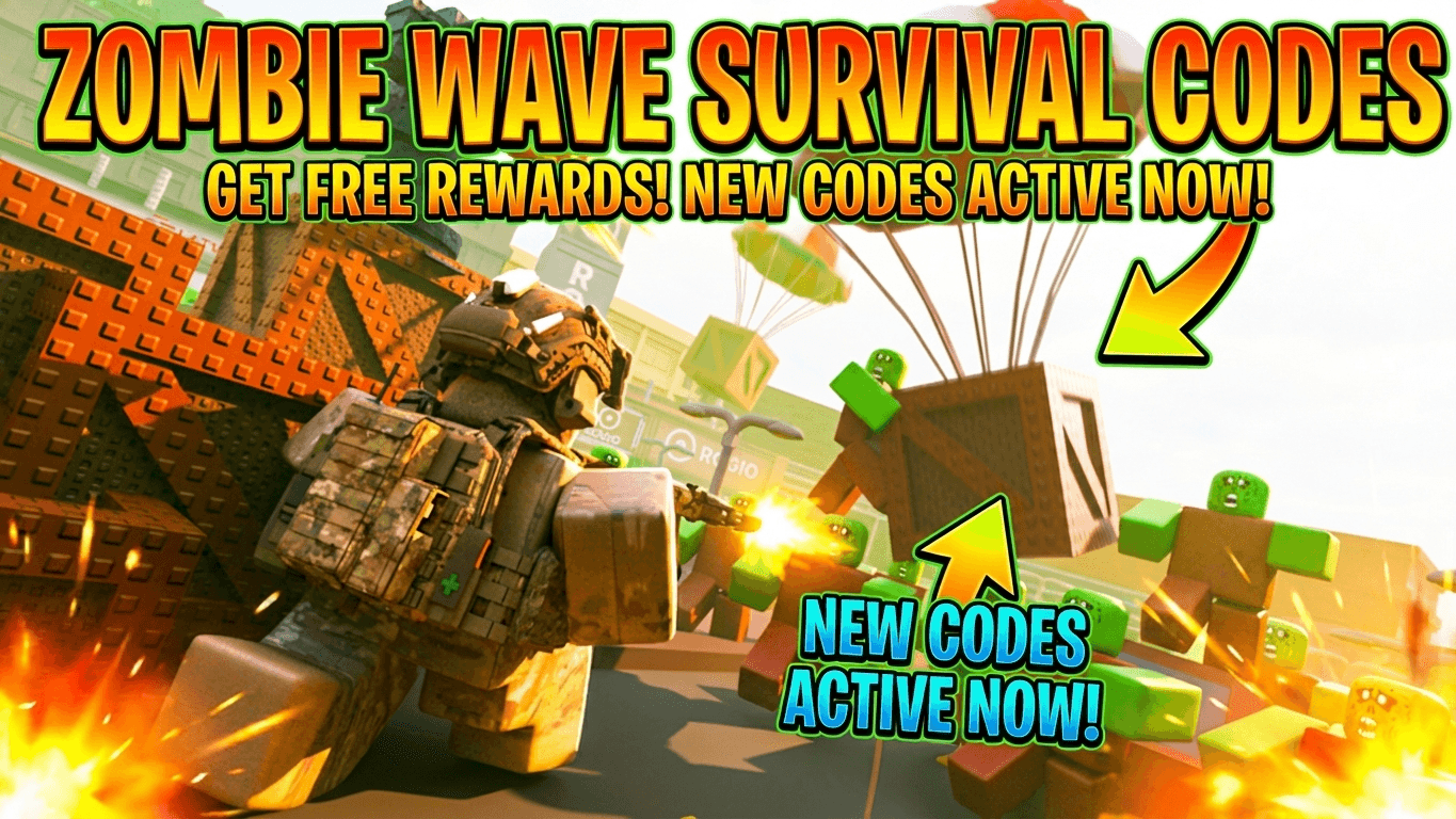 Zombie Wave Survival Codes (May 2026) - RoCodes