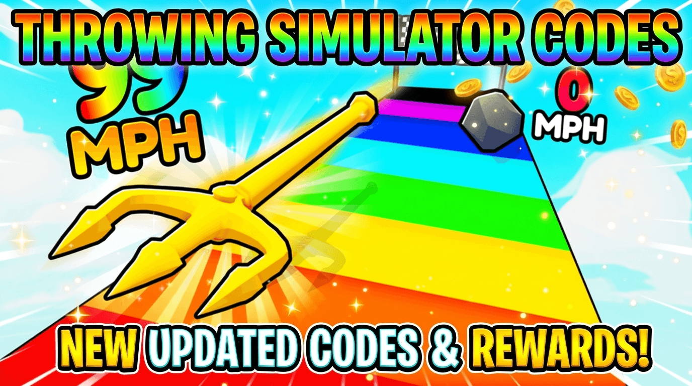 Throwing Simulator Codes (June 2026) - RoCodes