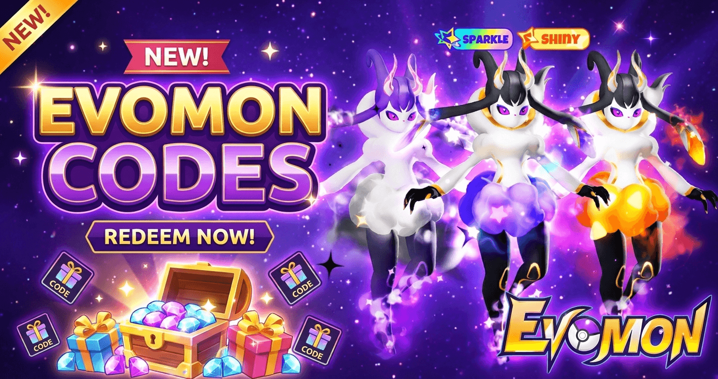 Evomon Codes | 16 Active Codes for July 2026 - RoCodes
