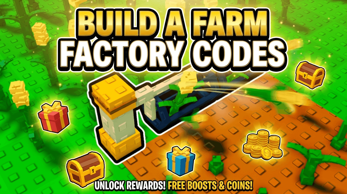 Build A Farm Factory Codes (June 2026) - RoCodes