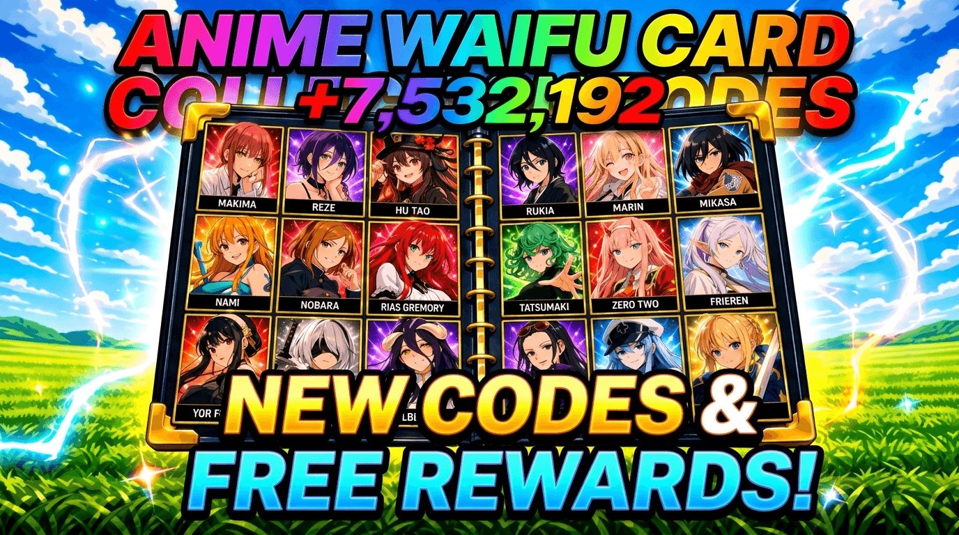 Anime Waifu Card Collection Codes (June 2026) - RoCodes